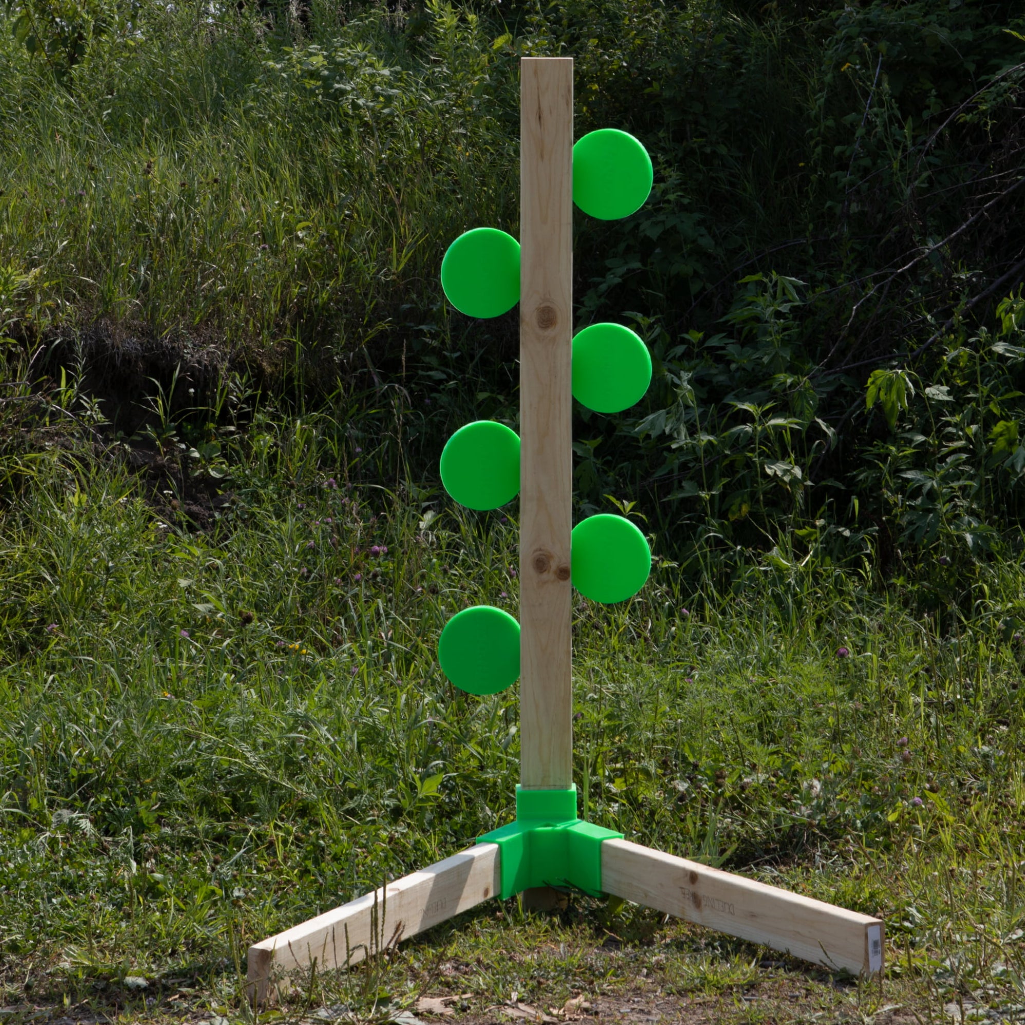 NEW Throom® Dueling Tree Kit (6 - 6" round plates, 6 brackets, 1 alpha ...